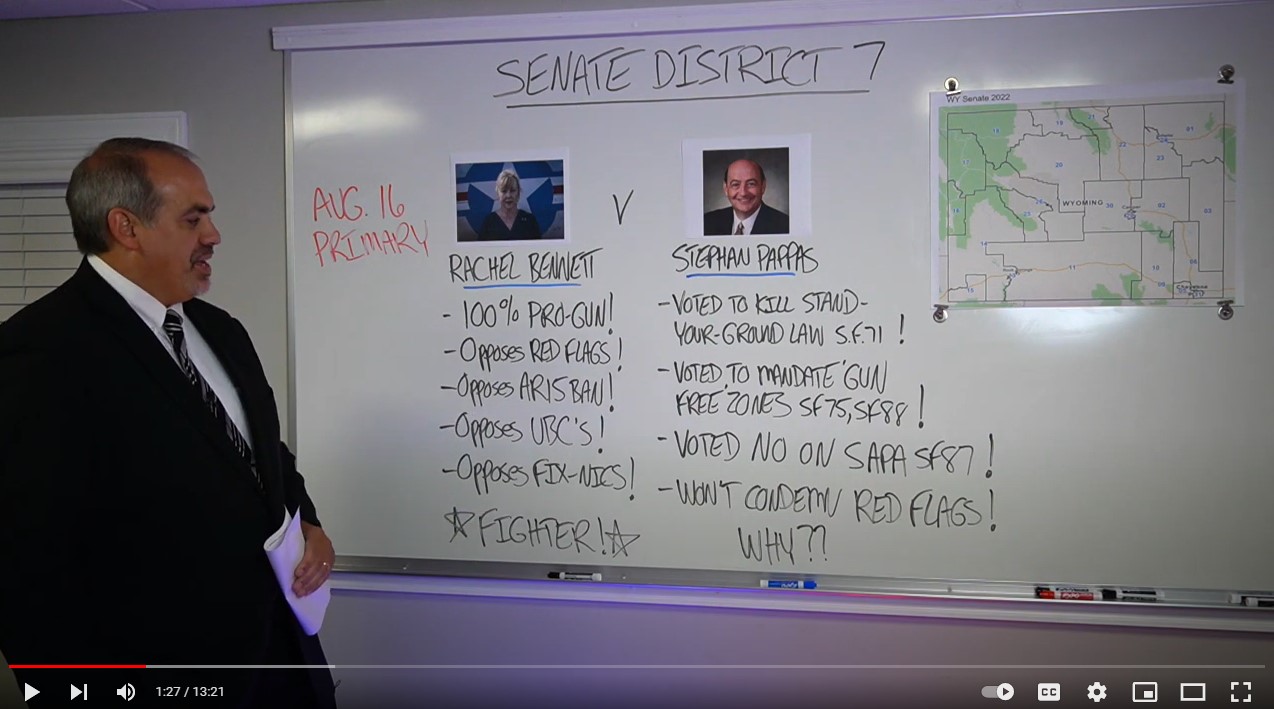 Video: Three Gun Control Votes Stephan Pappas Hopes You Forget ...